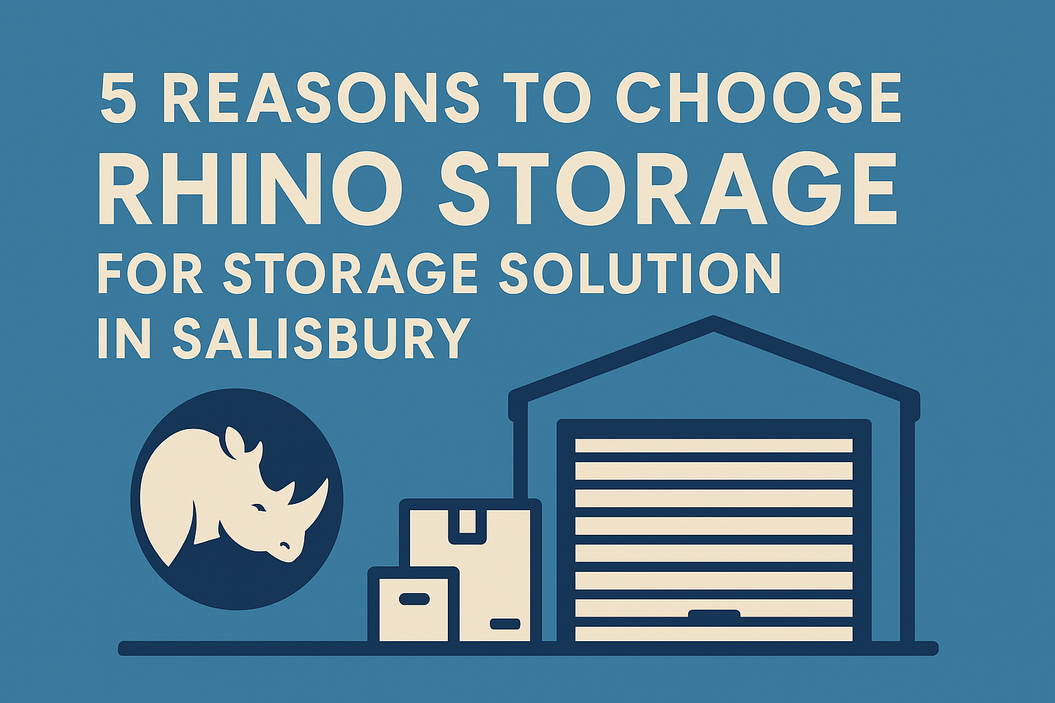 5 Reasons to Choose Rhino Storage for Self Storage Solutions in Salisbury